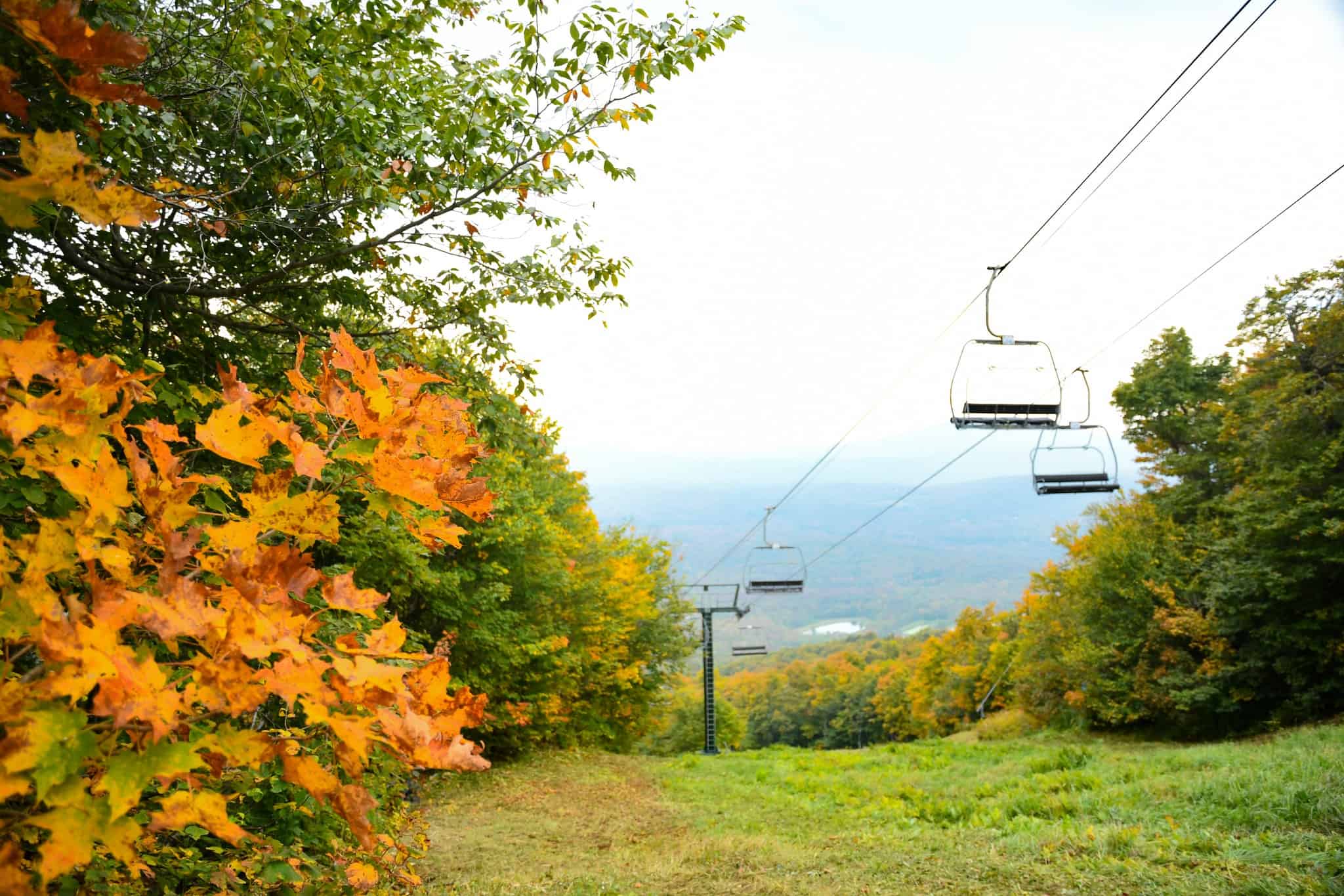 Autumn Adrenaline: Adventure + Foliage at Bromley Mountain | Vermont.com